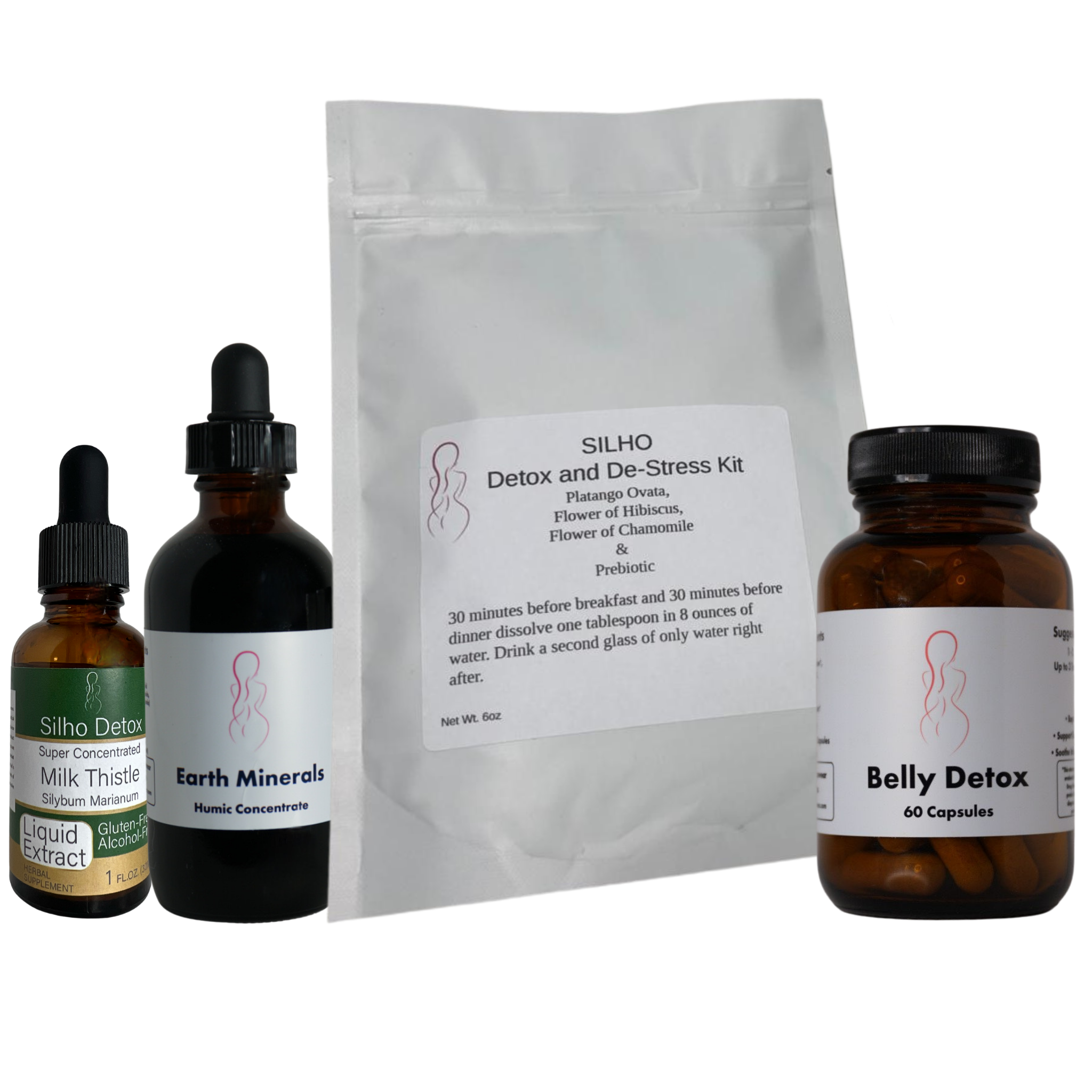 Clear Body Detox Set – Silho Shapewear